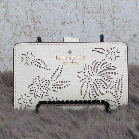 kate spade | Bags | Kate Spade Boxed Madison Perforated Medium Bifold ...